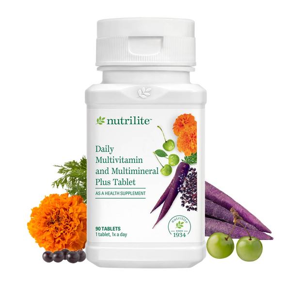 Nutrilite Daily Multivitamin and Multimineral Plus Tablet | Health