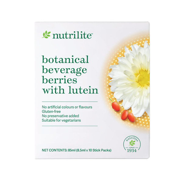 Nutrilite Botanical Beverage Berries With Lutein - 10 Stick | Nutrilite ...
